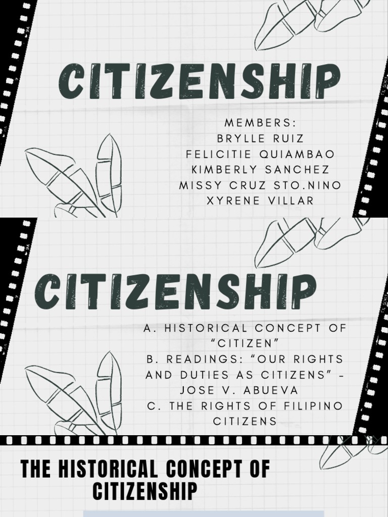 Citizenship | PDF | Citizenship | Rights