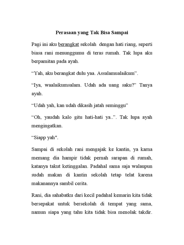 Cerpen Pdf Agama Spiritualitas