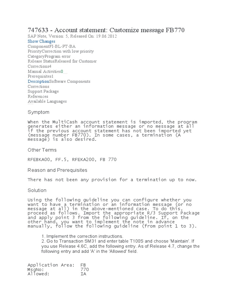 Customize Message | PDF