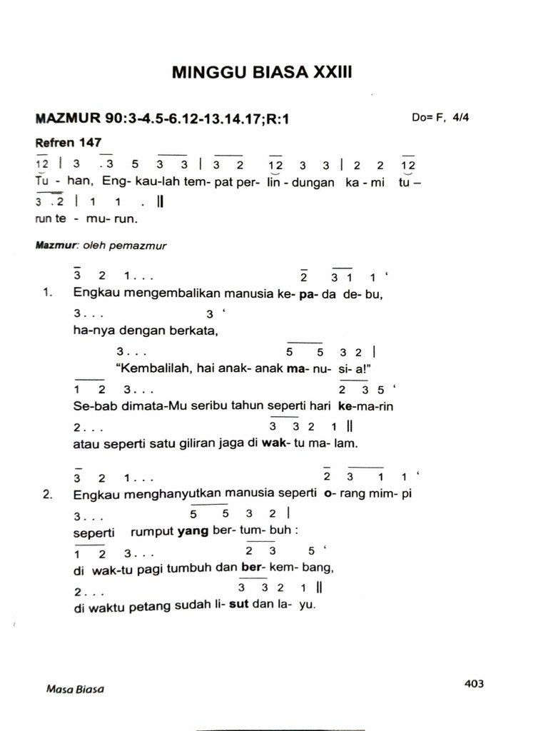 Mazmur PDF | PDF