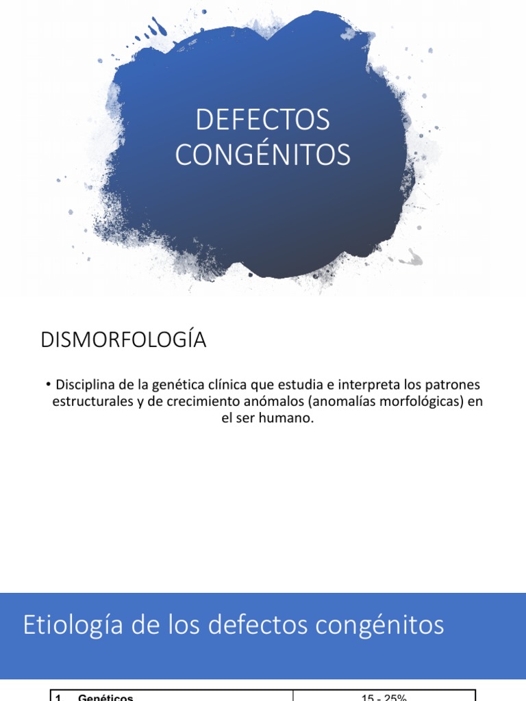 Defectos Congénitos-2021 PDF | PDF