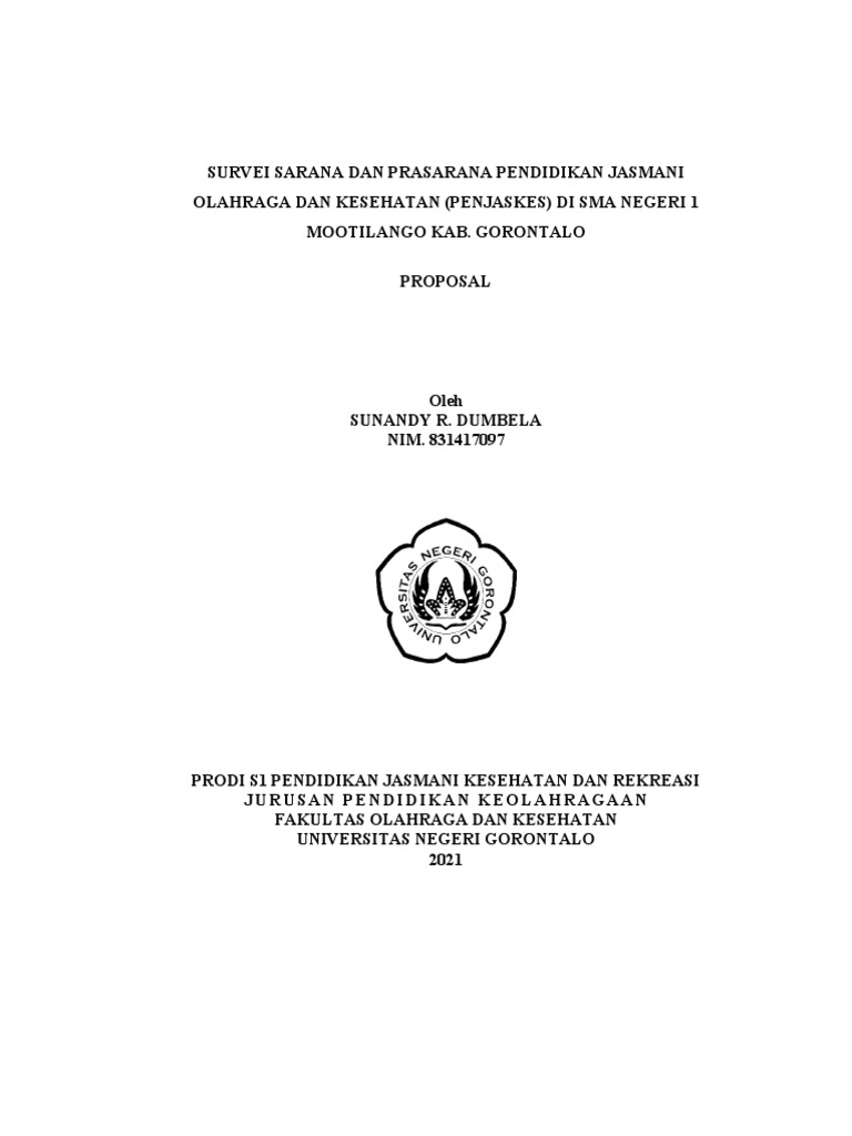 Proposal Metode Penelitian | PDF