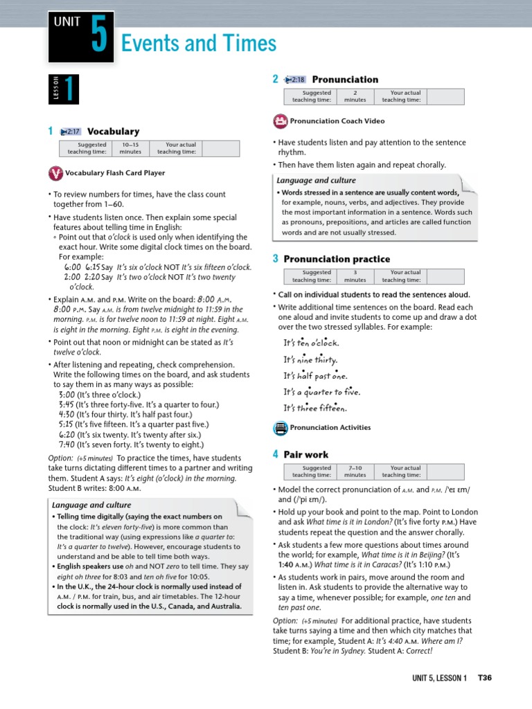 Unidad 5 | PDF | Reading Comprehension | English Language