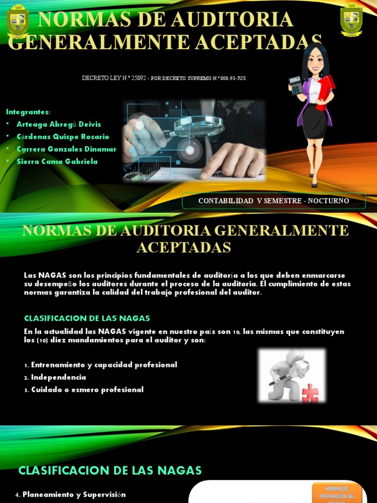 Normas de Auditoría Generalmente Aceptadas | PDF | Auditoría | Contralor