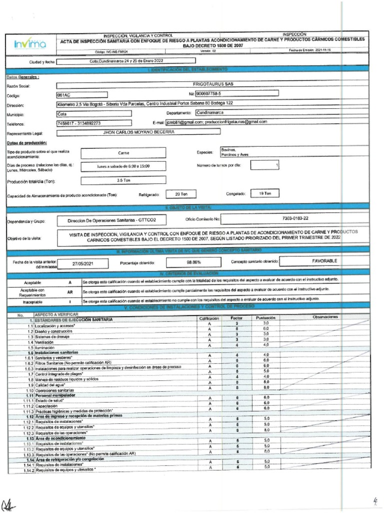 IVC INVIMA -24 y 25 de Enero 22 | PDF