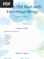 A Very Old Man With Enormous Wings | PDF
