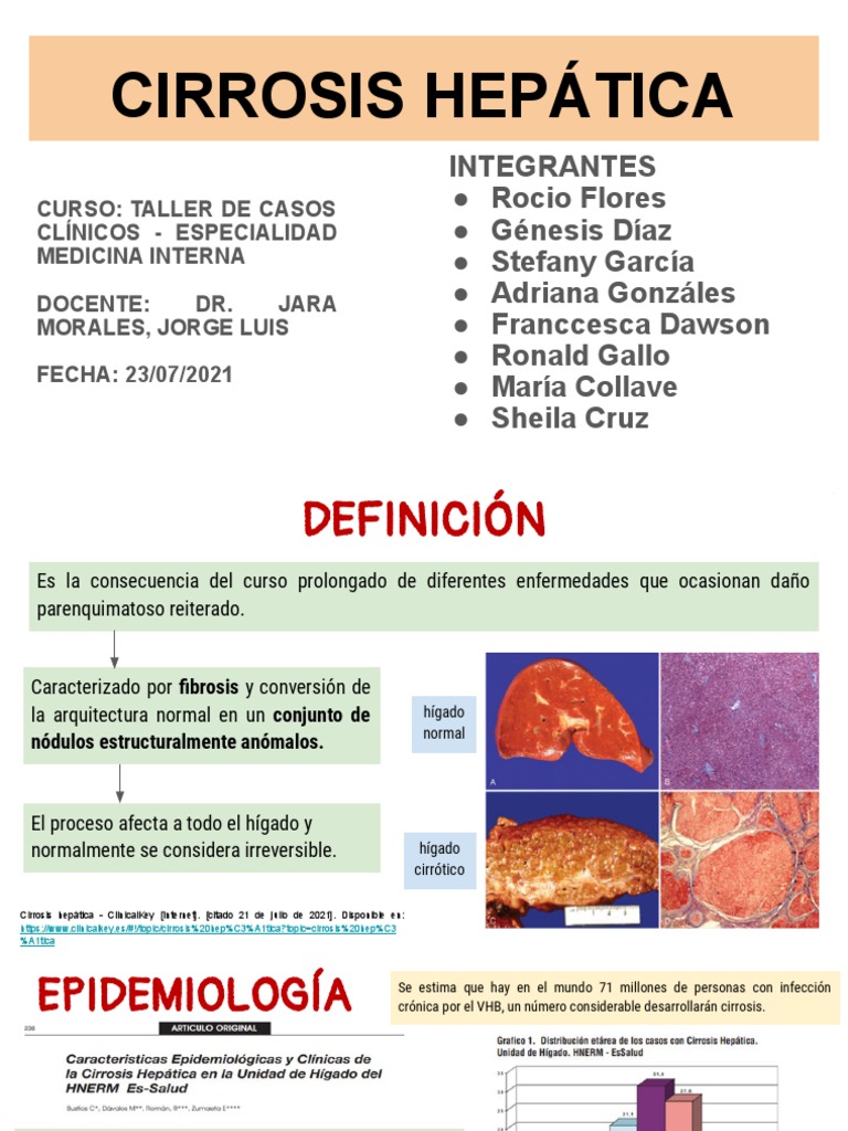 Cirrosis Tallermedicina | PDF | Cirrosis | Hepatitis
