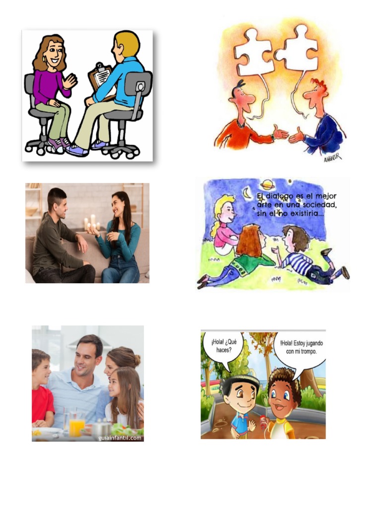 Dibujos Dialogo | PDF