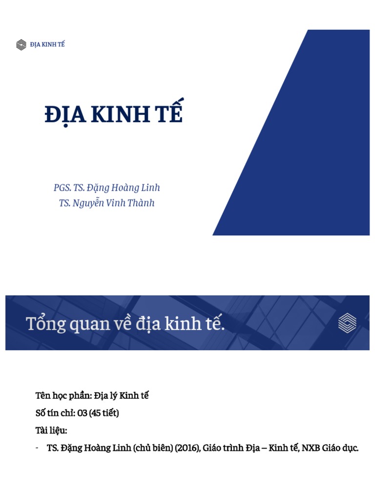 Địa Kinh tế PDF | PDF