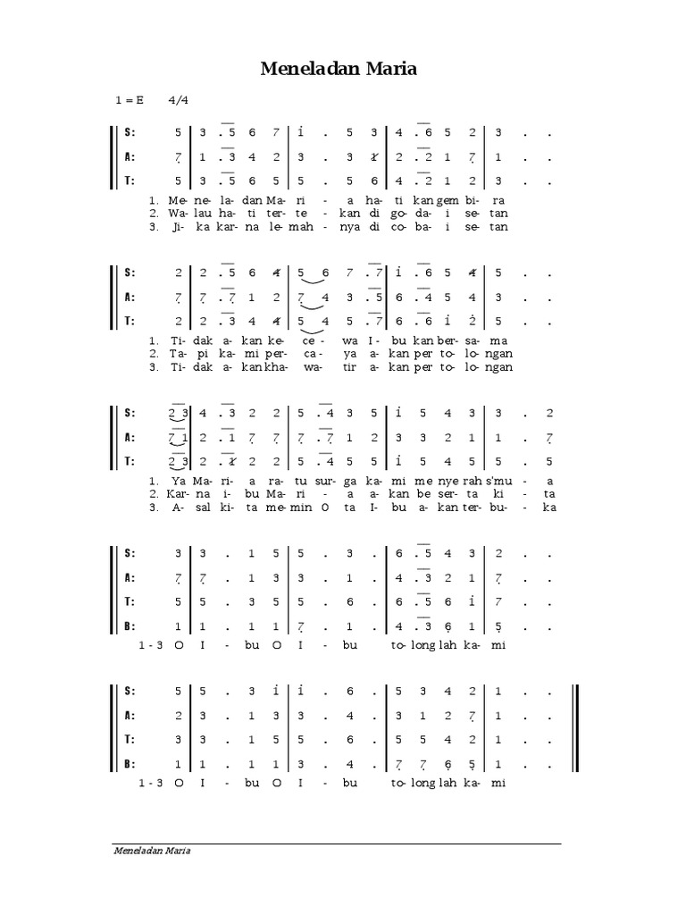 Meneladan-Maria-Nderek Dewi Maria | PDF