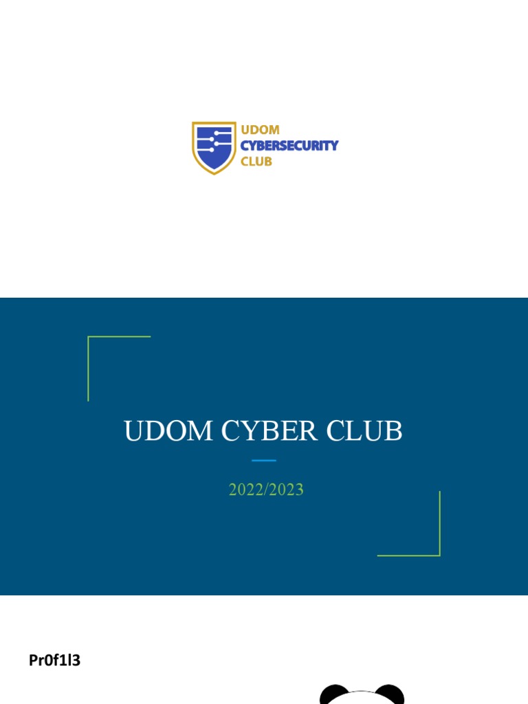 UDOM CYBER CLUB - 01 - Linux Basic | PDF | Linux | Linux Distribution