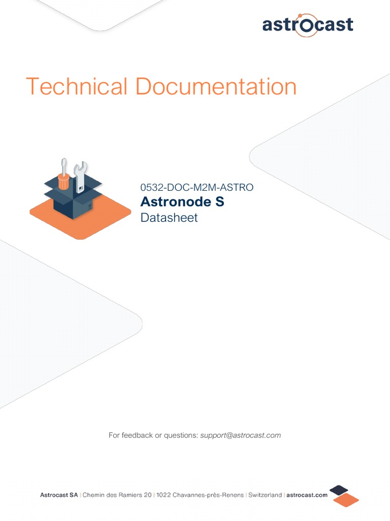 Astronode S Satellite Module Datasheet | PDF | Transmission Line ...