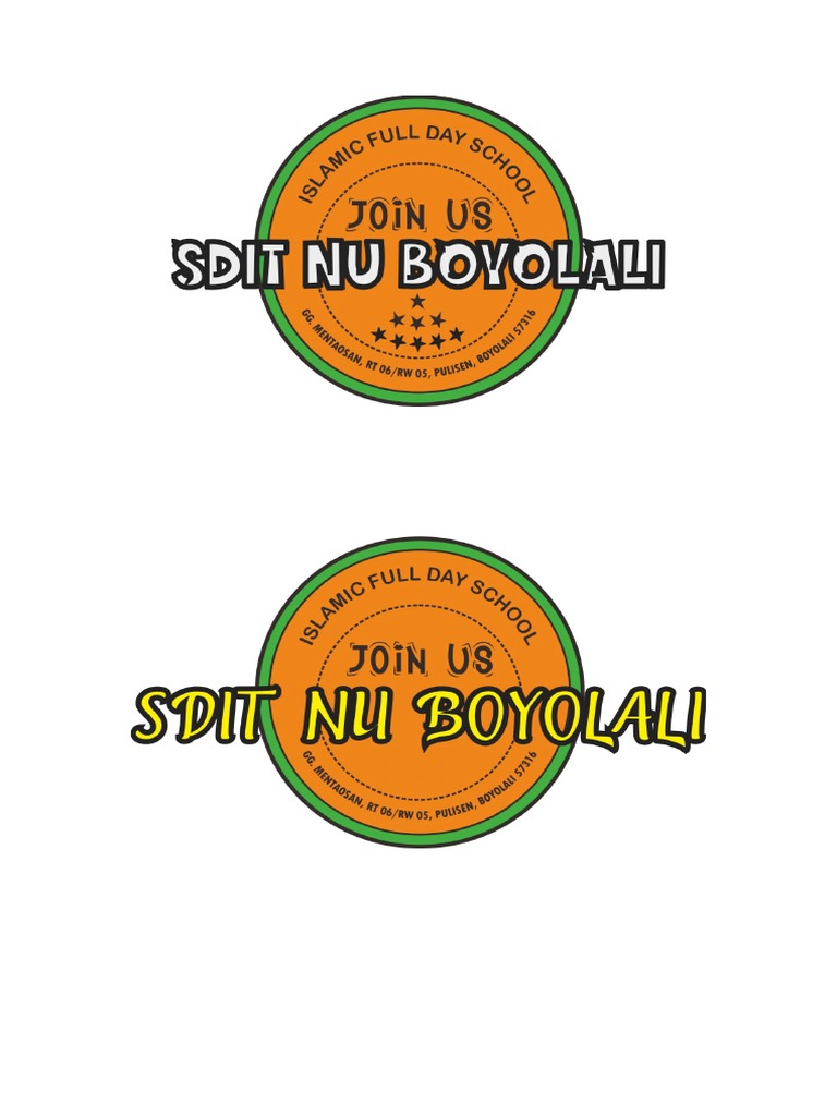 Stiker Sdit | PDF