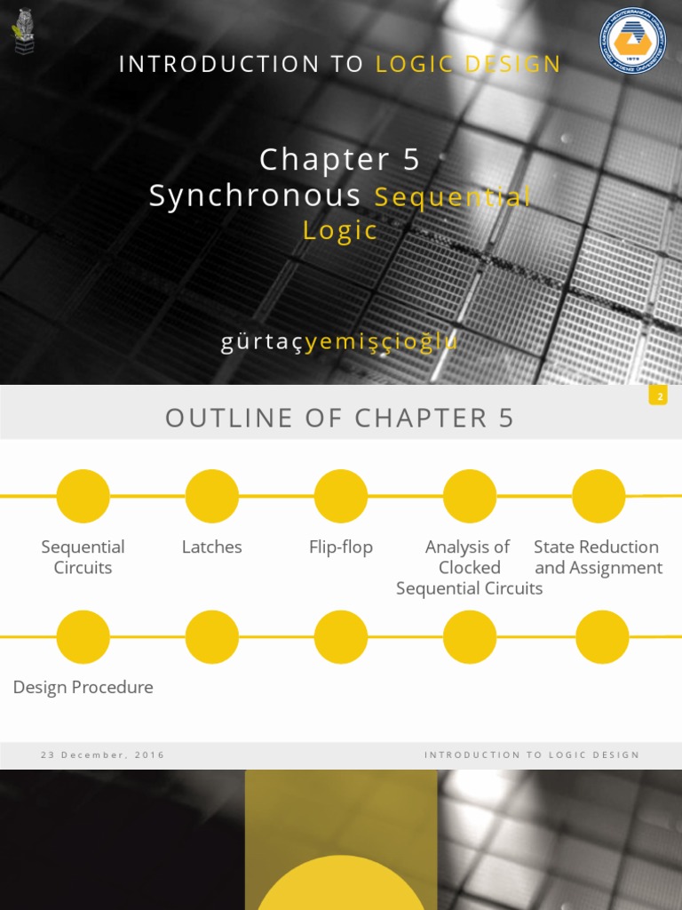 Chapter-5-Synchronous Sequential Logic PDF | PDF | Electronic Circuits | Computing