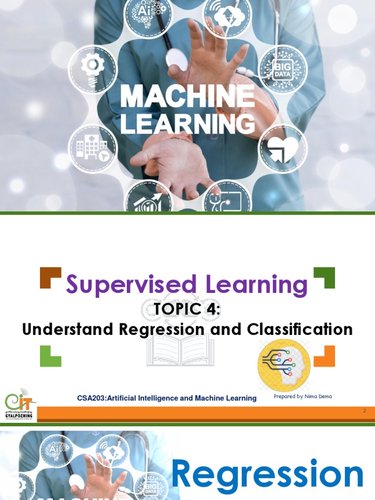 Lecture 4 - 2 - Supervised Learning - Multiple Linear Regression | PDF ...