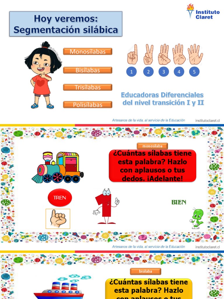 NT1-Lenguaje-Repaso-sílabas | PDF