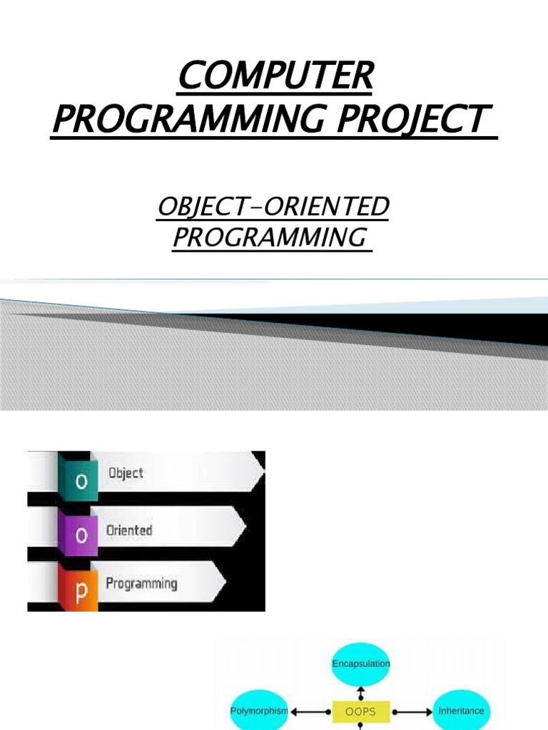 Computer Project Download Free Pdf Object Computer Science Inheritance Object Oriented