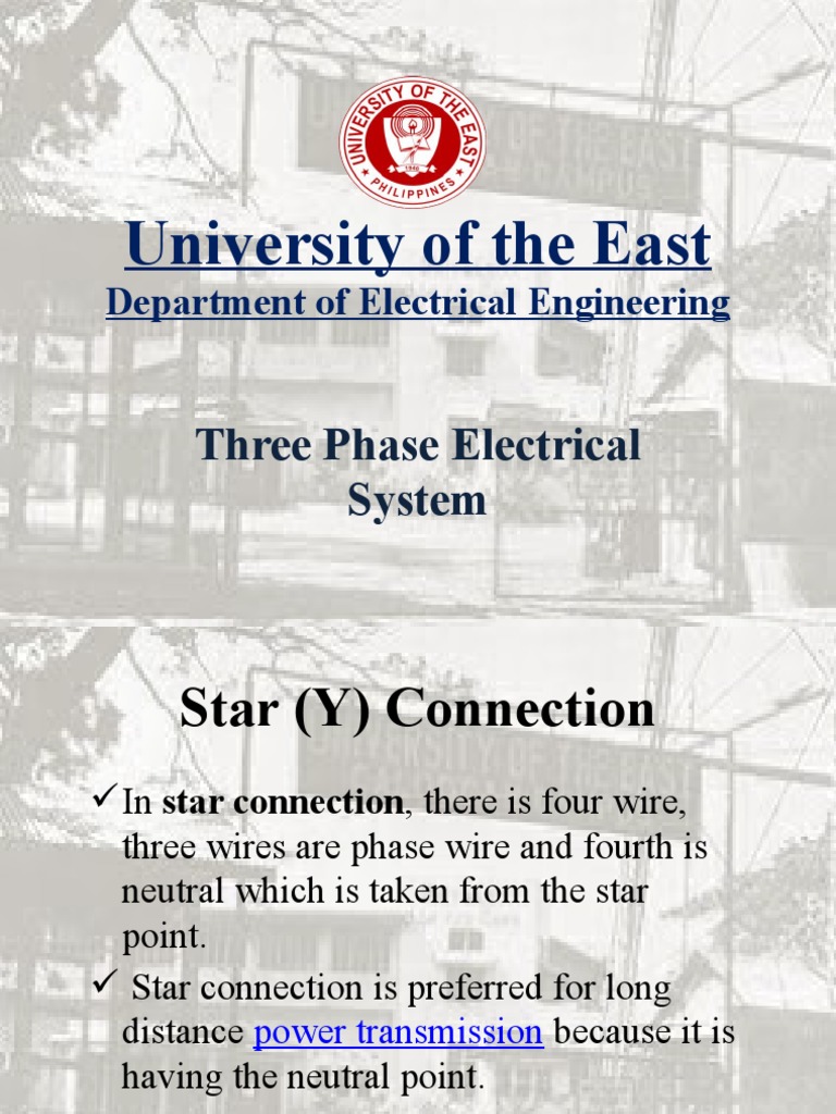 Three-Phase Electrical Systems Overview | PDF | Electricity ...