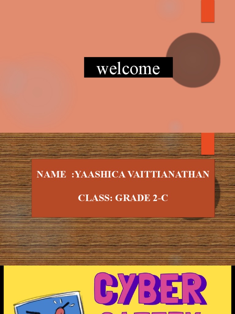 Cyber Saftey (Yaashica Vaittianathan, 2C) | PDF