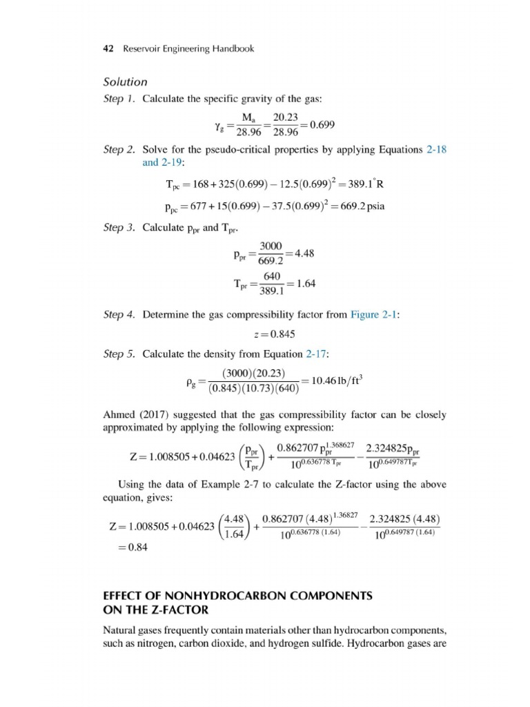 Reservoir Engineering Handbook | PDF