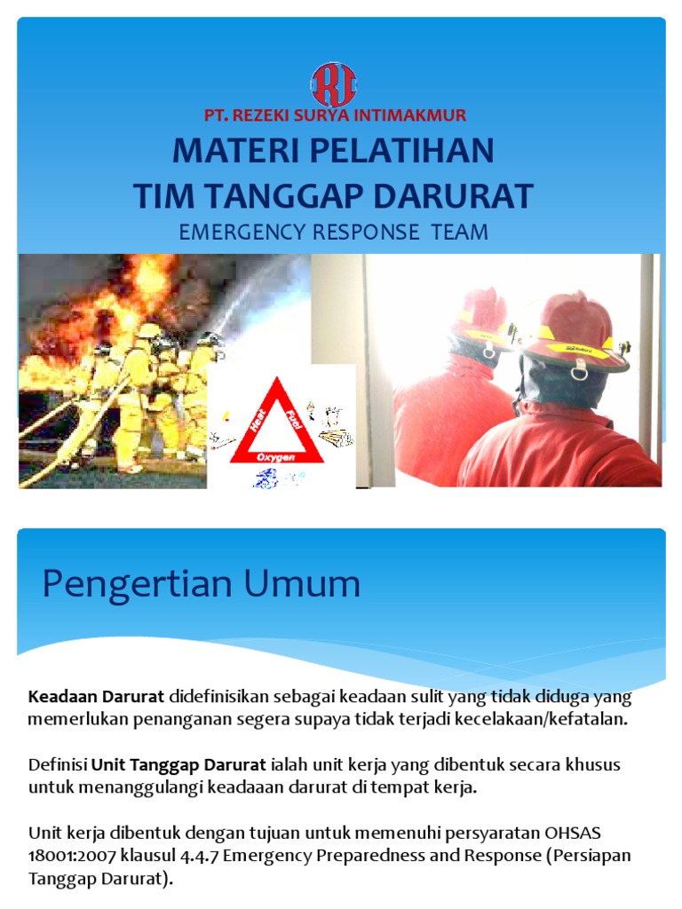 Proses Tanggap Darurat, Up date 2020.pdf | PDF