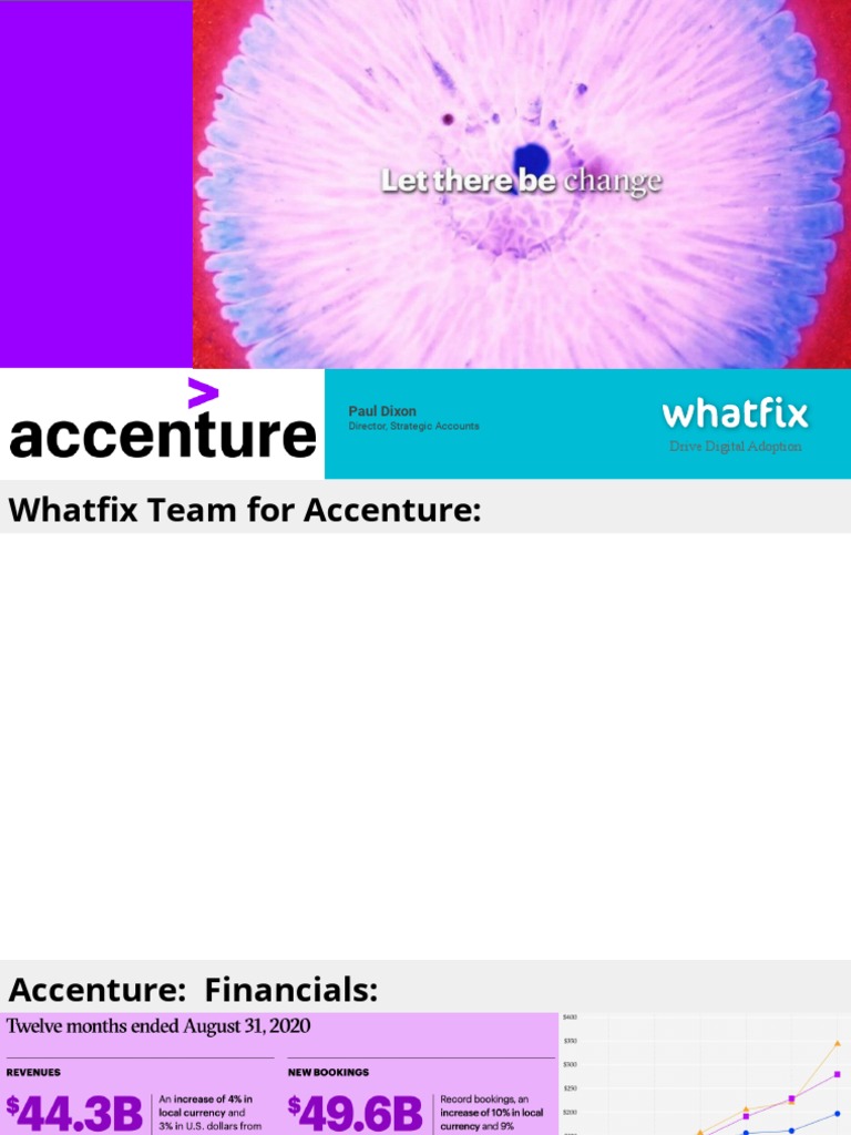 Accenture Account Plan | PDF | Accenture | Customer Relationship Management