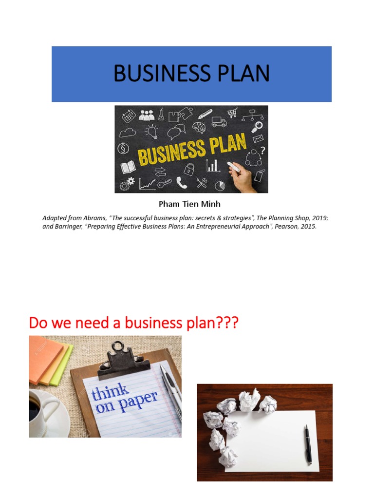 Introduction To Business Plan | PDF | Business Plan | Business