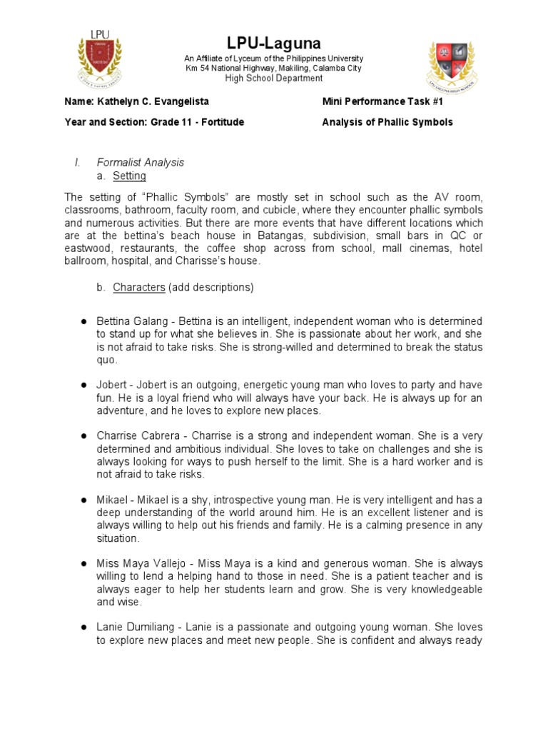 Mini PT 1 Literature - Fortitude - Kathelyn Evangelista | PDF ...