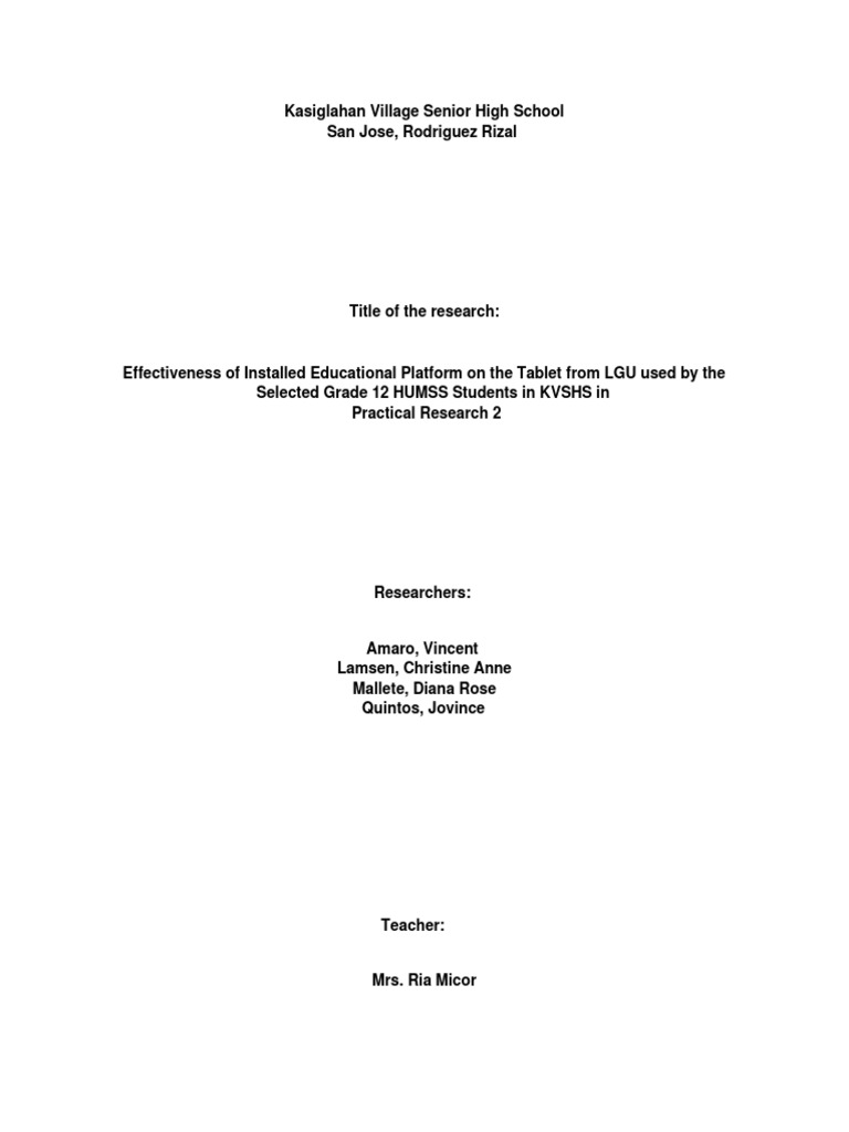 Title Page | PDF