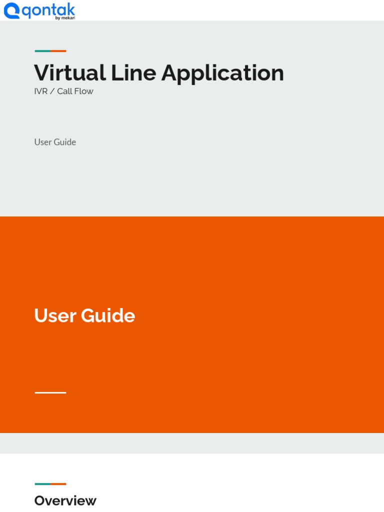 Virtual Line - User Guide | PDF | Voicemail | Interactive Voice Response