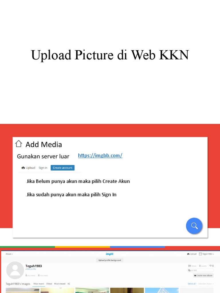 Cara Upload Gambar Di Web | PDF Cara Upload Gambar Di Web | PDF