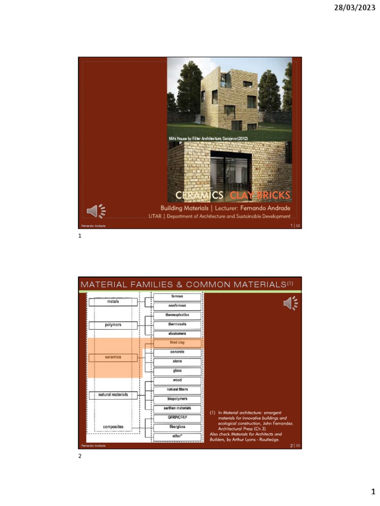 BM-T10 Ceramics - Bricks | PDF | Brick | Masonry