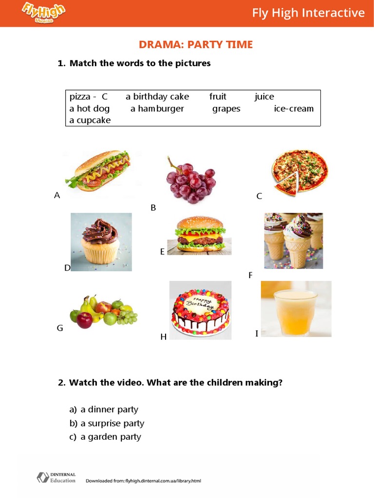 Drama Party Time | PDF