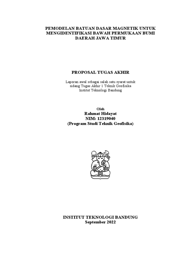 Rahmat Hidayat_12319040_Proposal Singkat | PDF