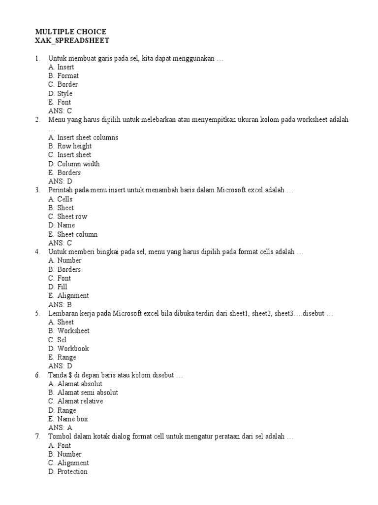 X Ak - Ready - Spreadsheet | PDF | Metode & Bahan Ajar