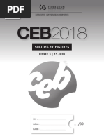 Consignes CEB 2018 : Passation et Épreuves | PDF | Polygone | Triangle