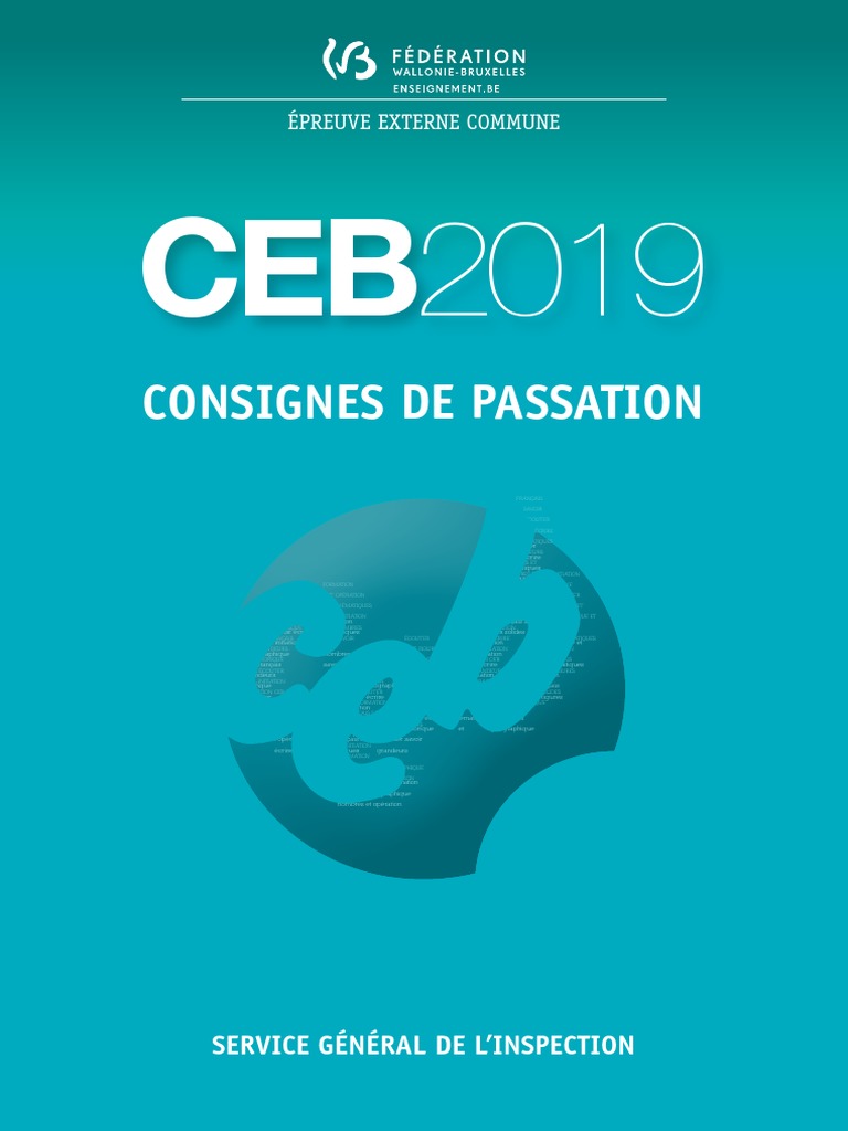 CEB 2019 Correctif | PDF