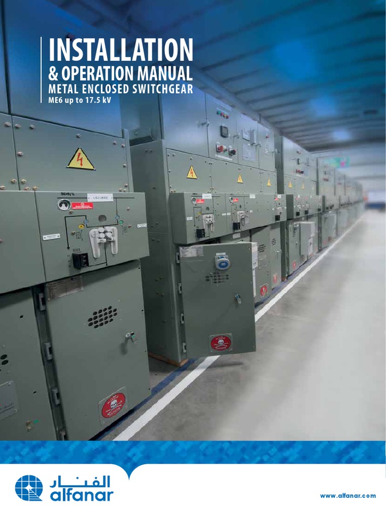ME6 Installation and Operation 2020 PDF | PDF | Switch | Insulator ...