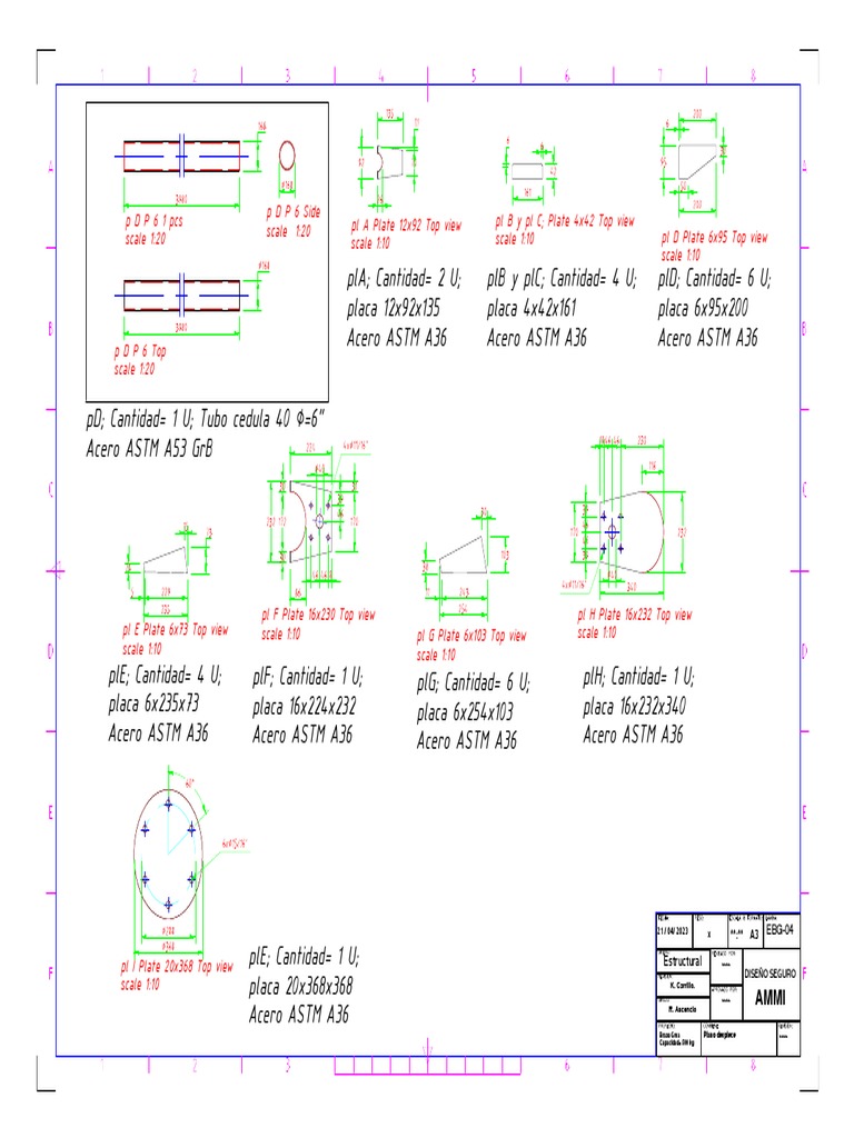Brazo Grua - Layout3 A3 ASD Model | PDF