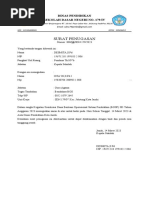 Surat Penunjukan PLh Kepala Sekolah | PDF