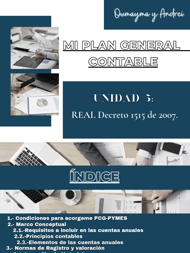 Mi Plan General Contable PDF | PDF | Contabilidad | Costo