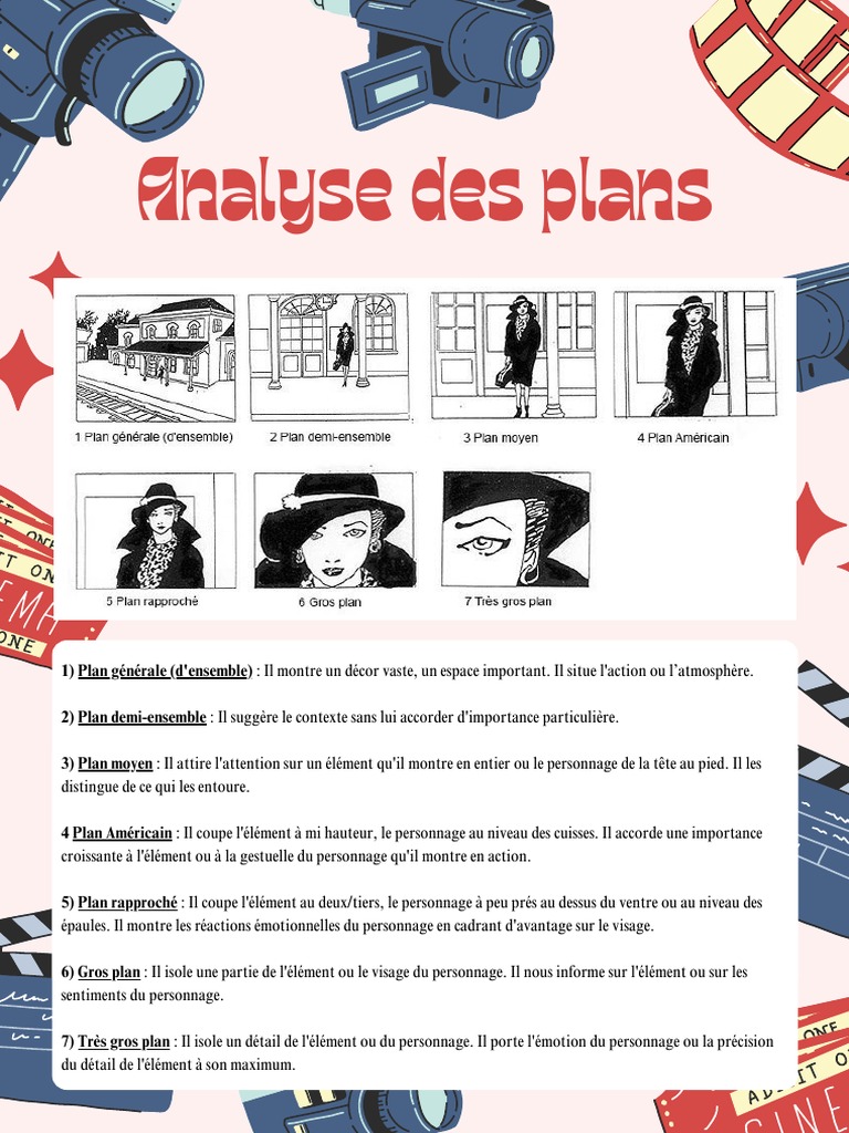 Analyse des différents plans au cinéma | PDF