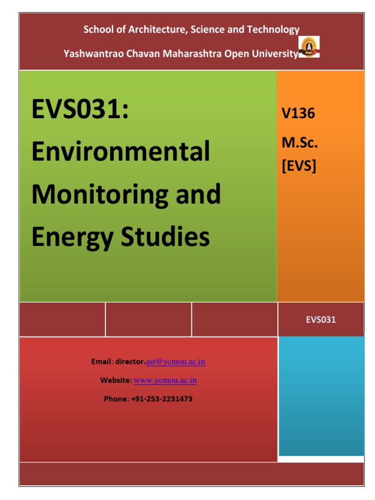 EVS031 Env Monitoring and Energy Studies - Pre-Edited PDF | PDF | Environmental Impact ...