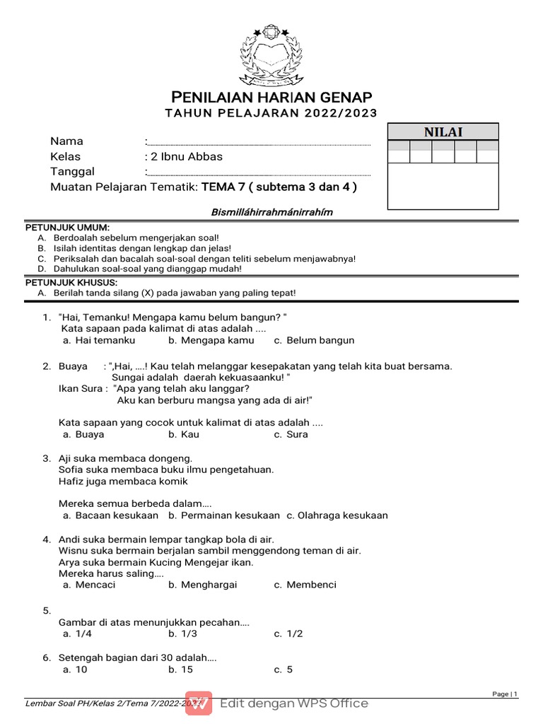 PH 7 Ibnu Abbas | PDF