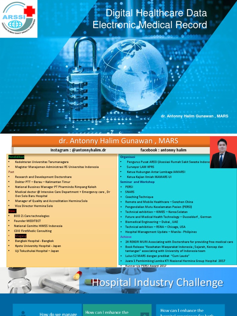 Digital Healthcare Data Electronic Medical Records For Improved