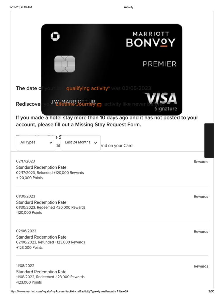 Activity | PDF | Marriott International | Hotel