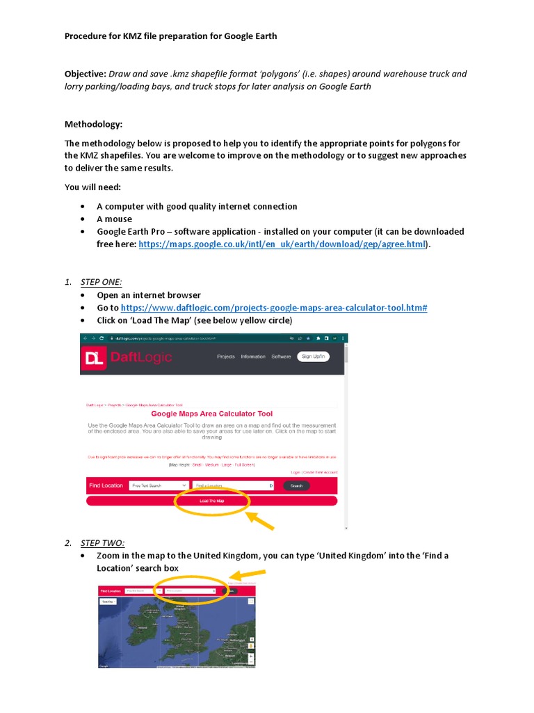 Creating KMZ Files for Google Earth Pro | PDF | Computer File | Truck
