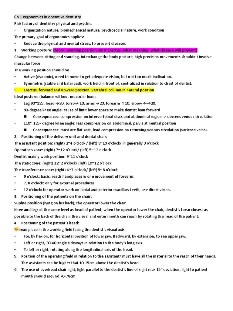 New PTD 2 Note PDF | PDF | Dental Composite | Tooth Enamel