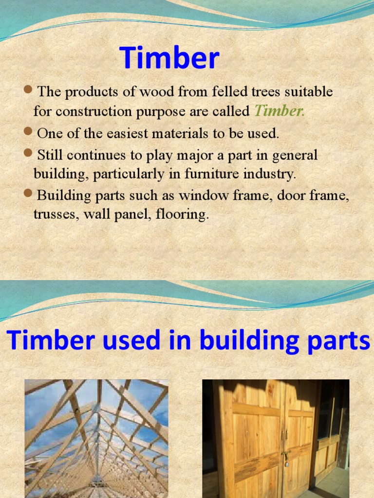 Timber Notes | PDF