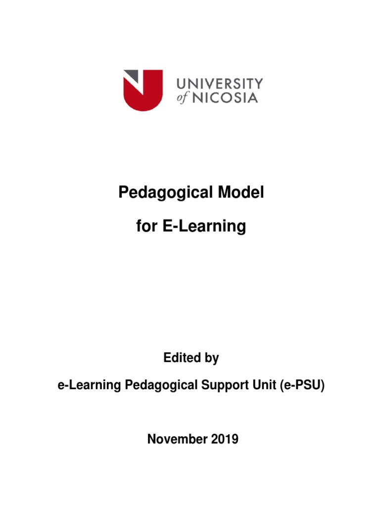 UNIC Distance Learning Pedagogical Model | Download Free PDF ...